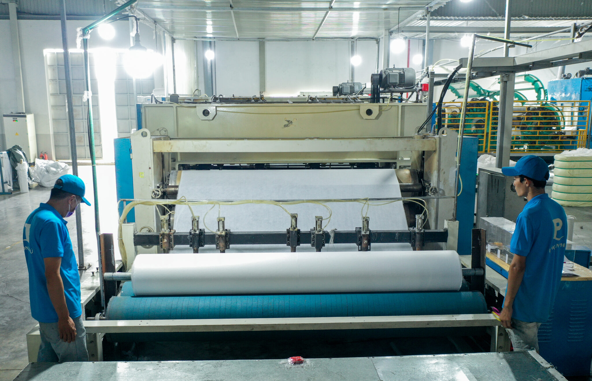 Long An Phú Factory: High-Quality Needle-Punch Fabric (Felt Fabric ...
